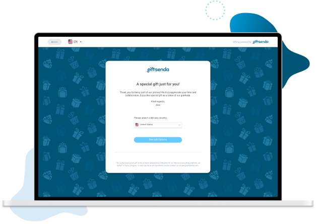 Gift Link Invites | Giftsenda Gifting Platform
